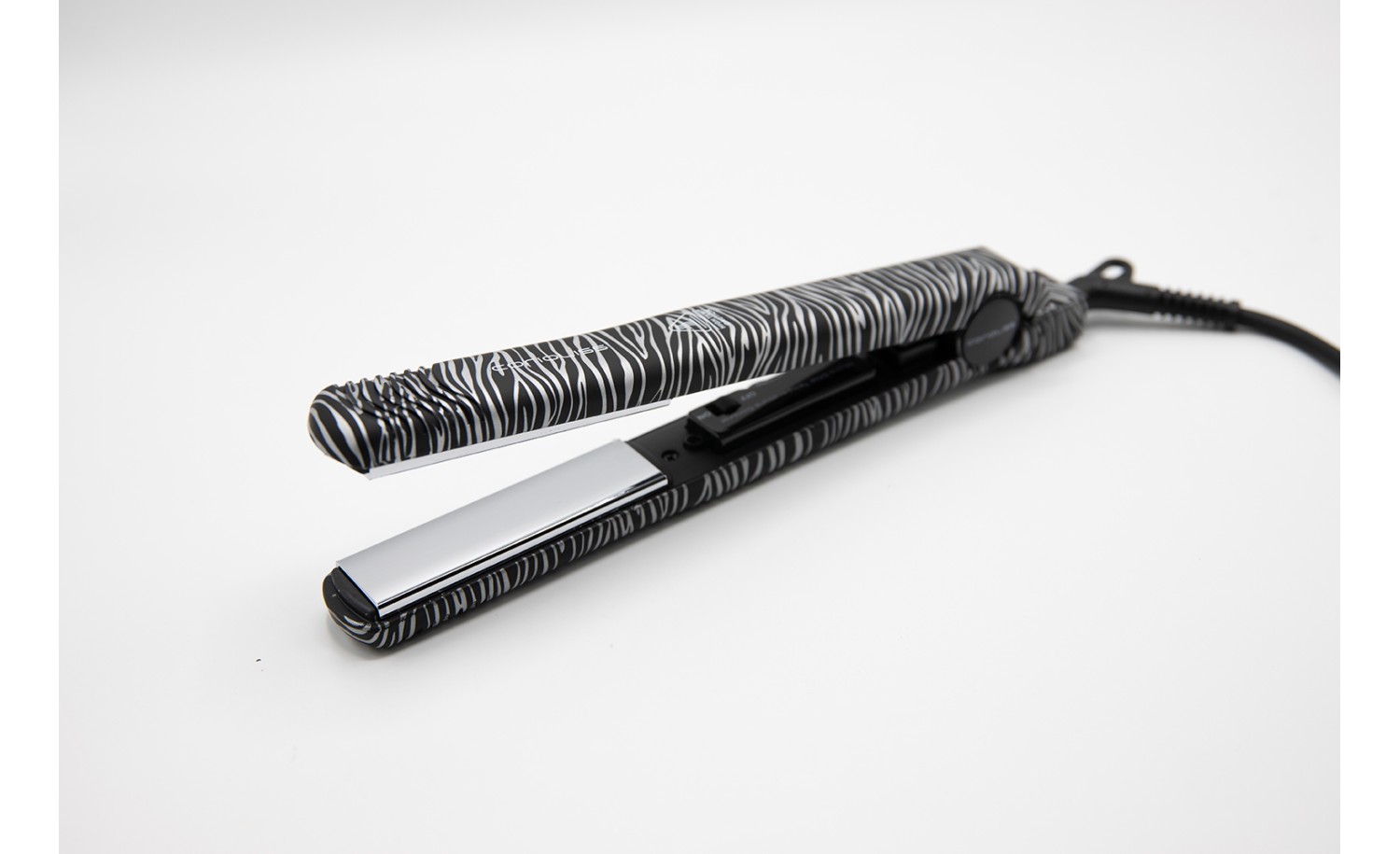 Corioliss C Style Hair Straightener Zebra Silver Soft Touch
